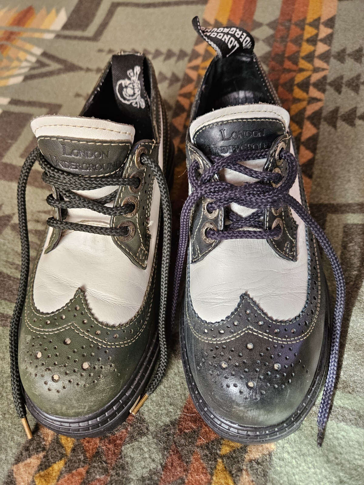 Vintage London Underground Creepers Mismatched Goth C… - Gem