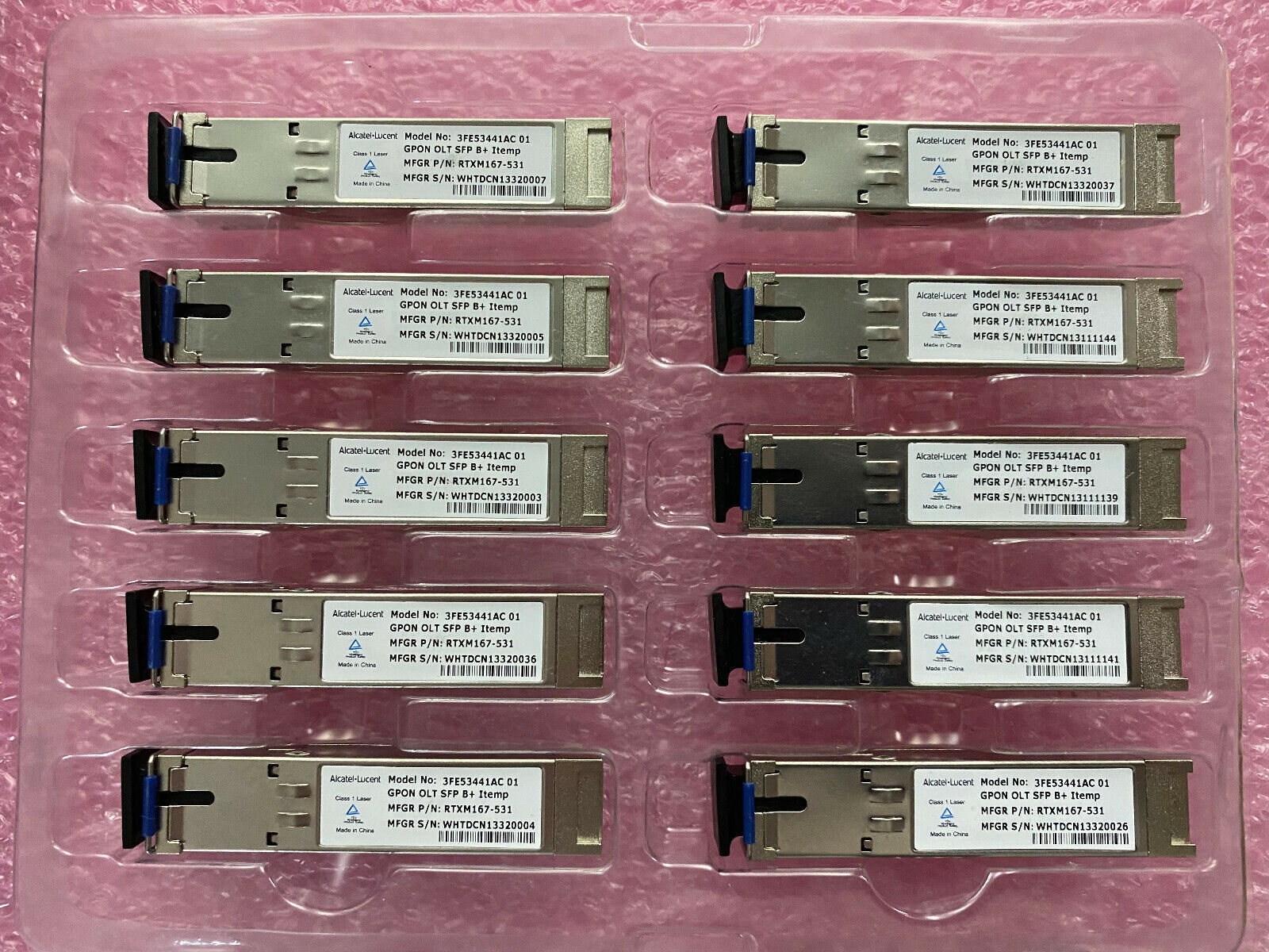 Alcatel-Lucent 3FE53441AC 01 GPON OLT SFP B I-temp for sale online | eBay