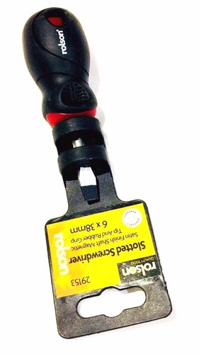Rolson New 6mm x 38mm Stubby Slot Screwdriver | eBay UK