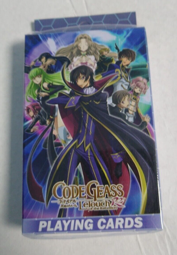 Code Geass R2 Big Group Playing Cards Deck Officially Licensed Anime ...