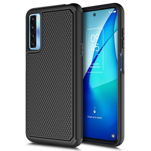 For TCL 20S / TCL 20 Pro 5G Phone Case Shockproof Rugged Hard Bumper ...