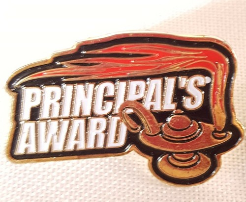 Principal's Award Enamel Lapel Pin Badge | eBay