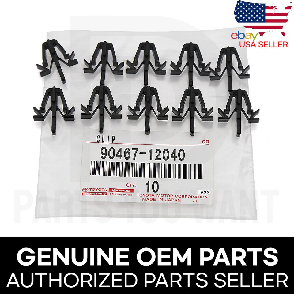 GENUINE Toyota 4Runner Pickup Tacoma RAV4 Front Grille Grill Clips ...