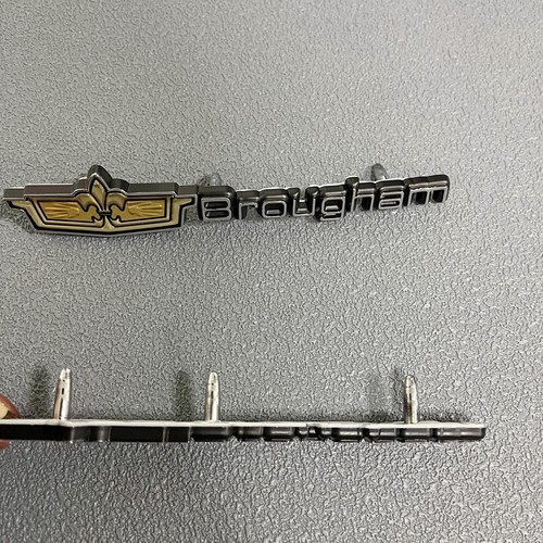 2X For 1980- 1989 1990 CAPRICE-CLASSIC Brougham LS Roof Emblem Badge W ...