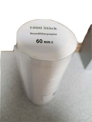 1000 Kaffeerundfilter 60mm/57,5mm Kaffeefilter Rundfilter WMF 1000,2000 ...