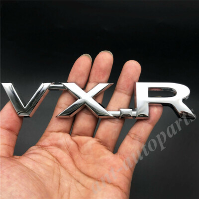 Metal Chrome VXR Car Trunk Emblem Decal Stickers Badge Land Cruiser 200 ...