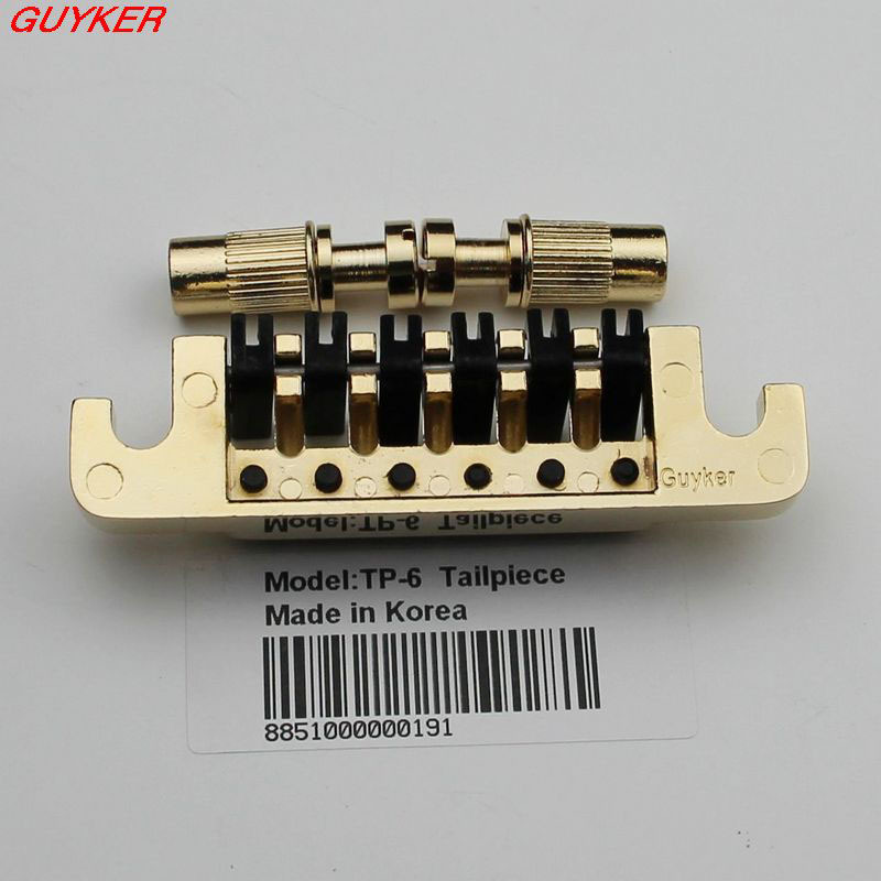 Vintage Gibson Epiphone TP 6 70's Tailpiece Gold guitar bridge LP ...