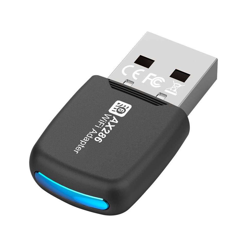 Mini USB WIFI 6 Dongle Wi-Fi Lan Adapter Reusable For PC Laptop Windows ...