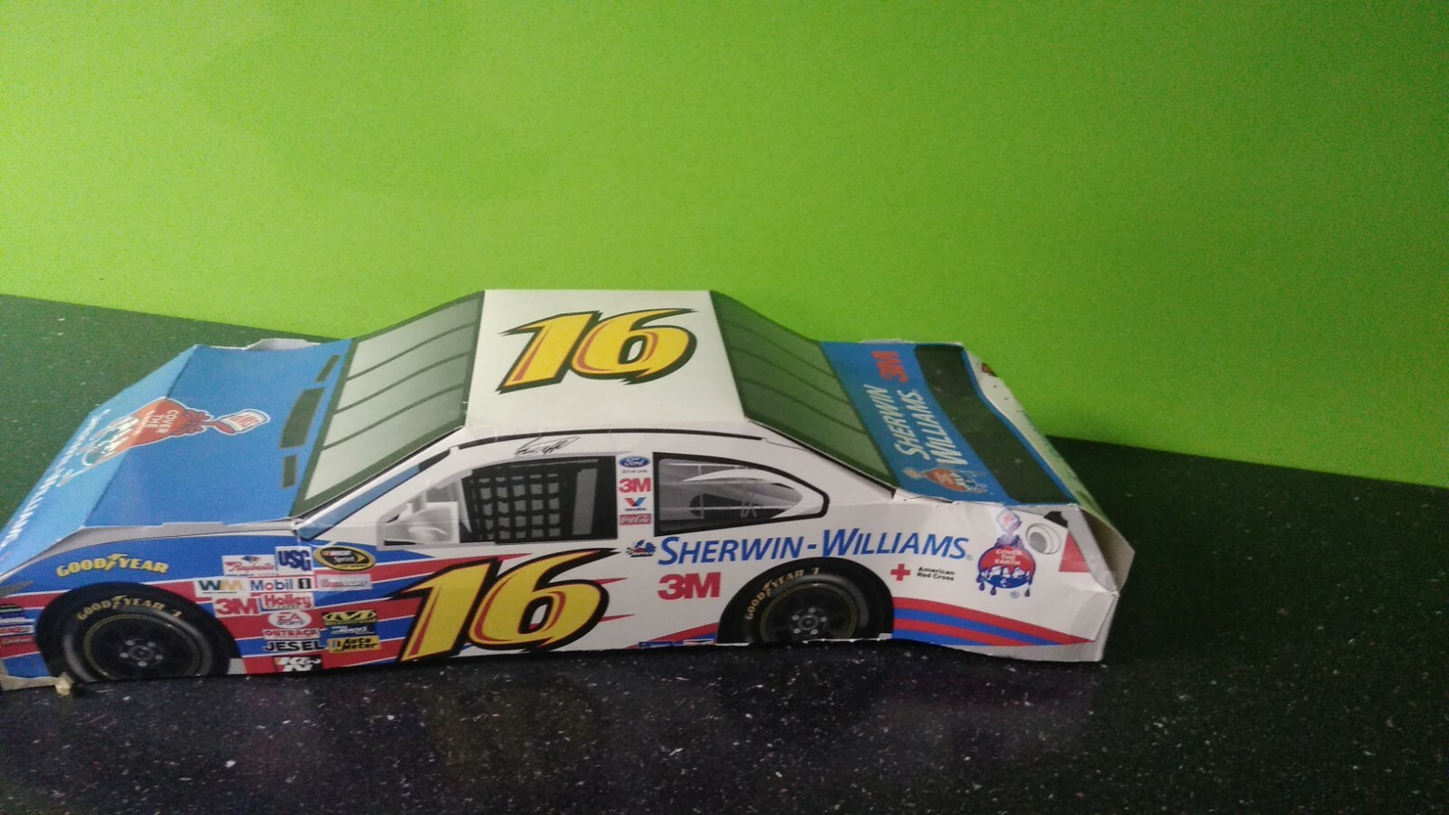 Sherwin Williams Greg Biffle Nascar Cardboard Display | eBay
