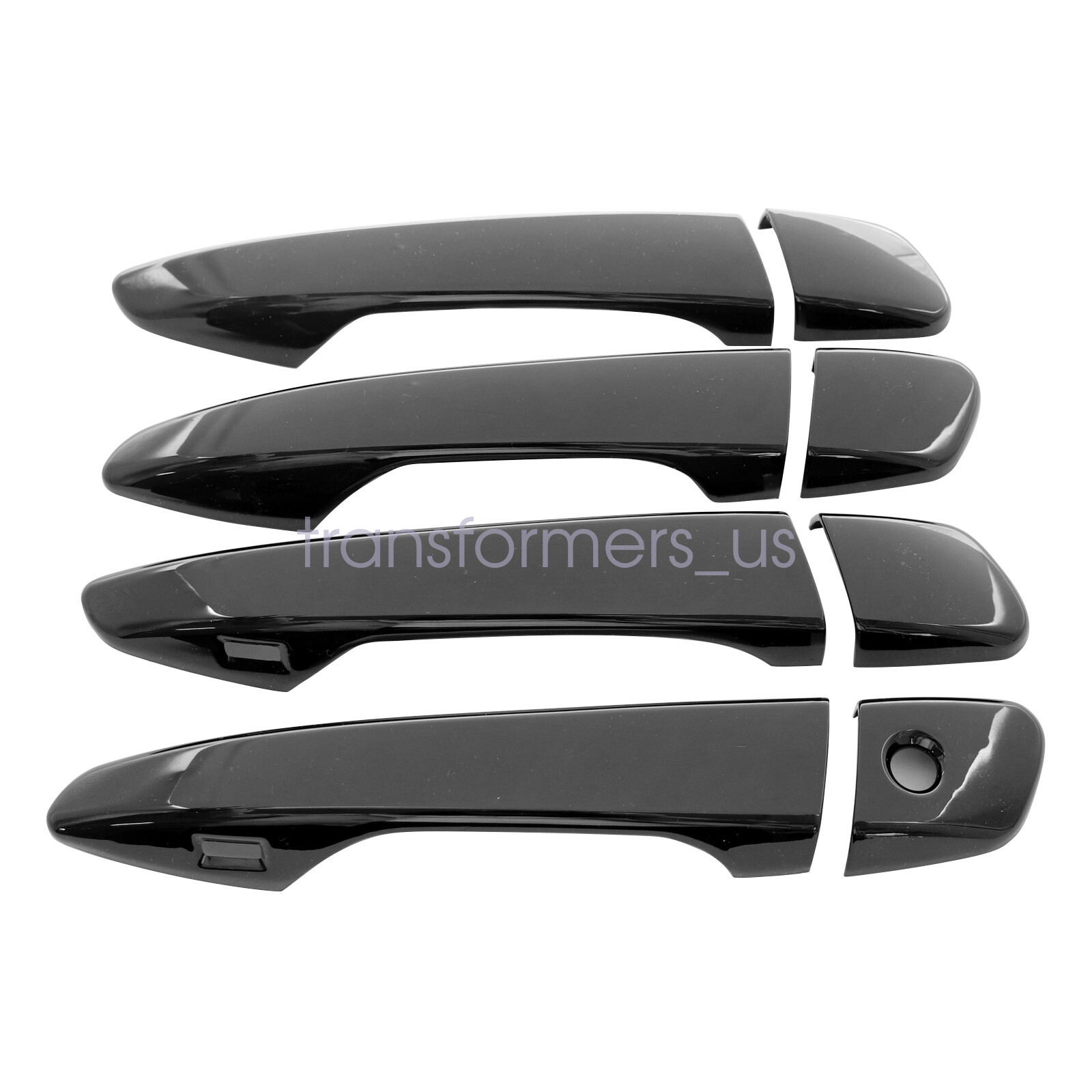 Fit 2014-2021 LEXUS IS 2013-2020 GS GLOSS BLACK Door Handle COVERS W/2 ...