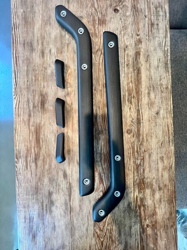 Land Rover OEM Defender 110 Dark Oak Wood Trim Finishers - MINT | eBay