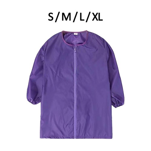 Kids Smocks Multifunction Water Resistant Soft with Zipper Long Sleeve ...