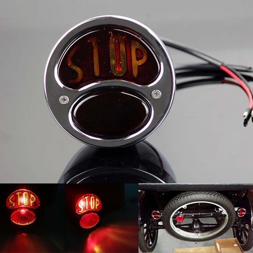 Rear Stop Brake Turn Signal Tail Light For 28-31 Ford Model A Rat Hot ...