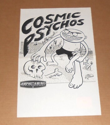 Cosmic Psychos Poster Original Promo 11x17 | eBay