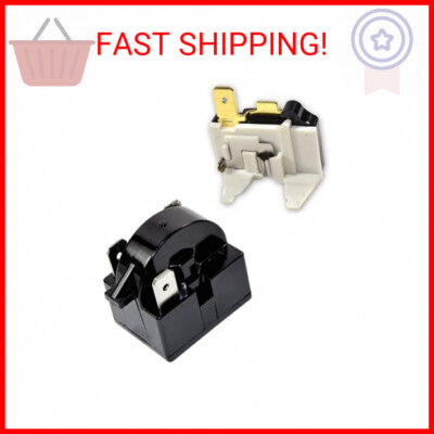 Refrigerator Compressor 4.7 Ohm 3-Pin PTC Starter/Start Relay and ...