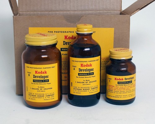 Kodak Developer Process P-122 Darkroom Developing Chemicals Ektacolor ...