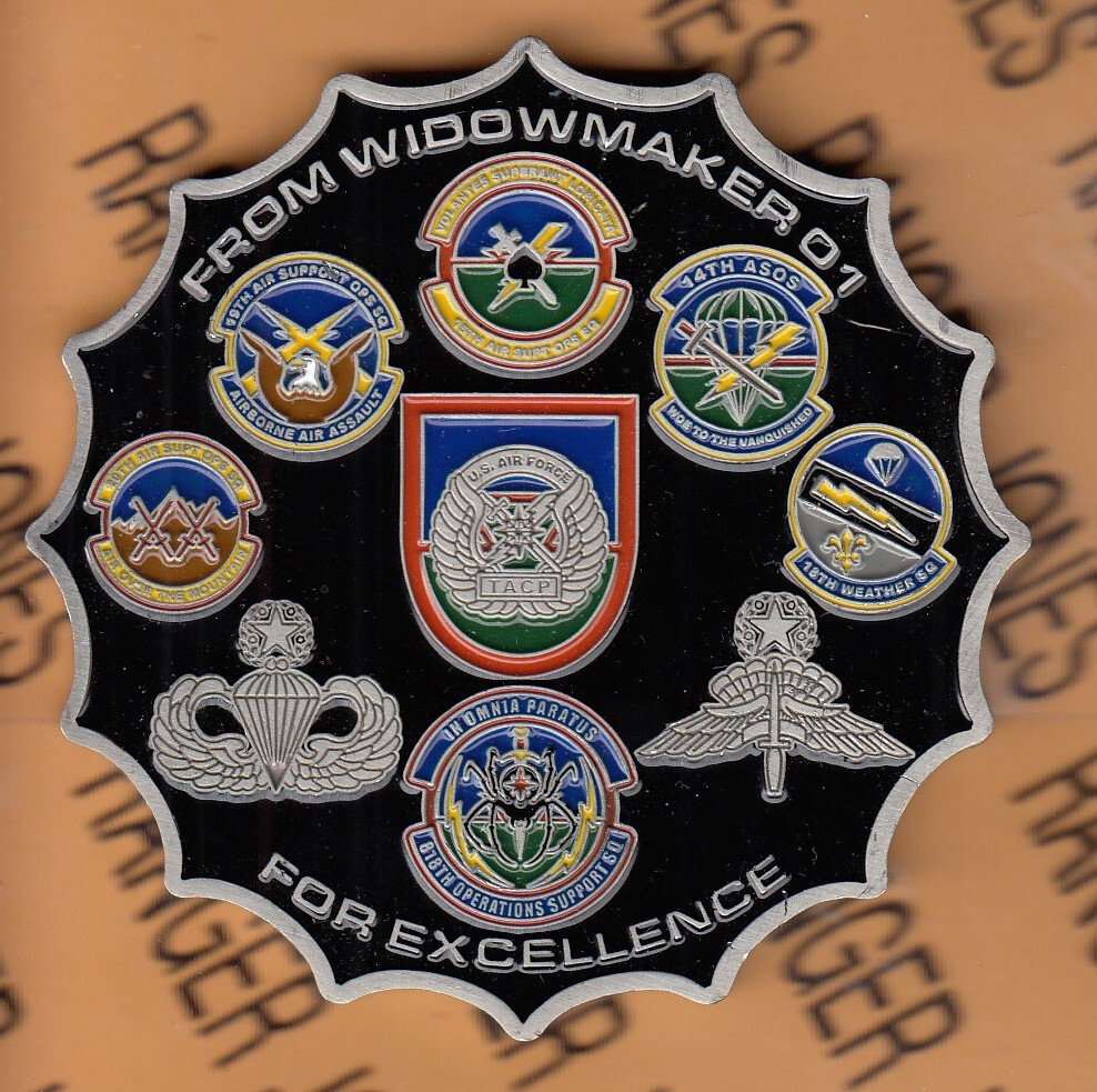 USAF AFSOC Special Operations818th OSS TACP Airborne MFF HALO ~3 ...