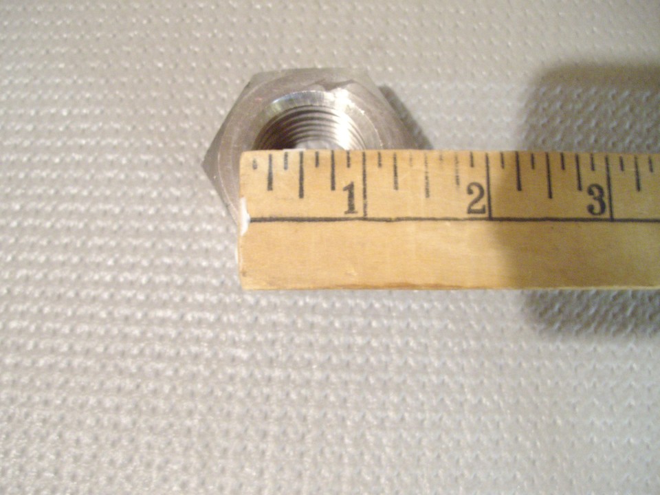 NEW SHAFT JAM NUT STAINLESS STEEL 1 X 8 JNA FEDERAL BC4 | eBay