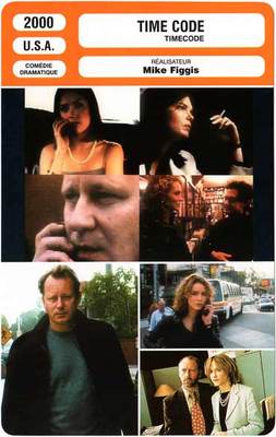 FICHE CINEMA : TIME CODE - Tripplehorn,Skarsgard,Hayek,Figgis 2000 ...