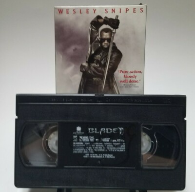 Blade II (VHS, 2002) Wesley Snipes, Kris Kristofferson, Ron Perlman ...
