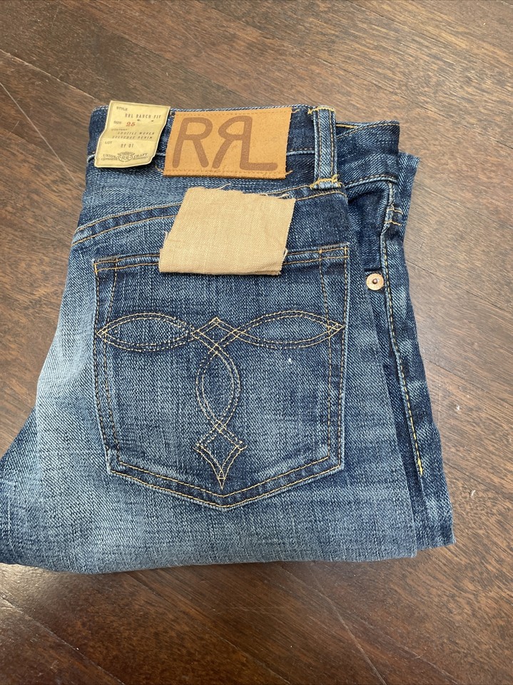 RRL DOUBLE RL range fit size 25 denim New women jeans | eBay
