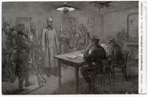 WW1. Scott. Interrogation A Prisoner | eBay
