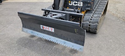 NEW JCT 72" DOZER /SNOW BLADE SKID STEER Attachment Kubota Bobcat JCB ...