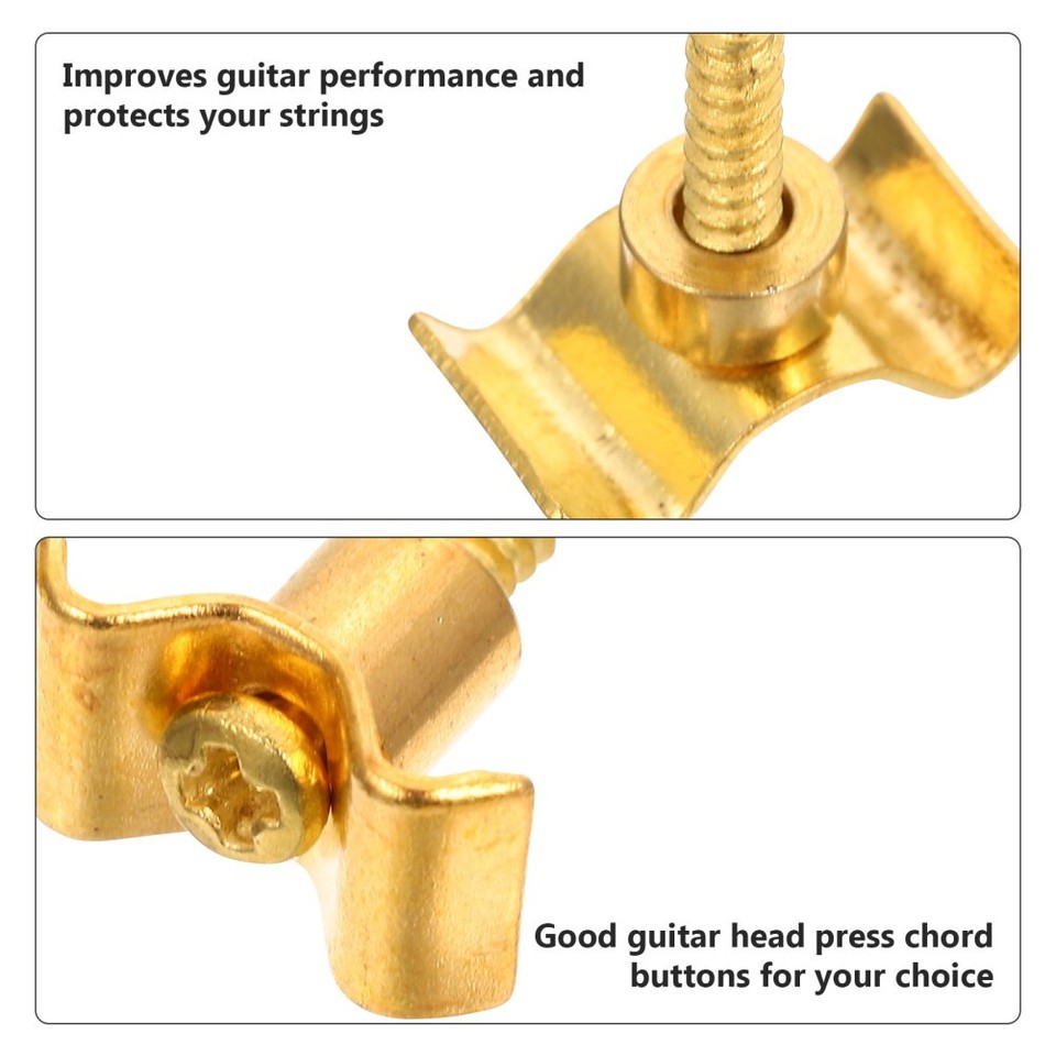 4 Sets String Tree Retainer Screws Electric Guitar Accessories Parts ...