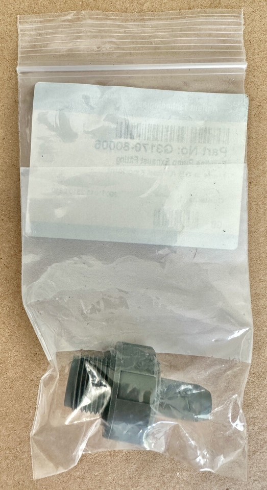 BRAND NEW Agilent Technologies G3170-80006 Foreline Pump Exhaust ...