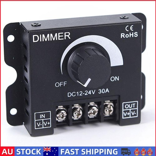 LED Dimmers 30A DC12V 24V 360W Useful Dimming Controllers for LED Strip ...