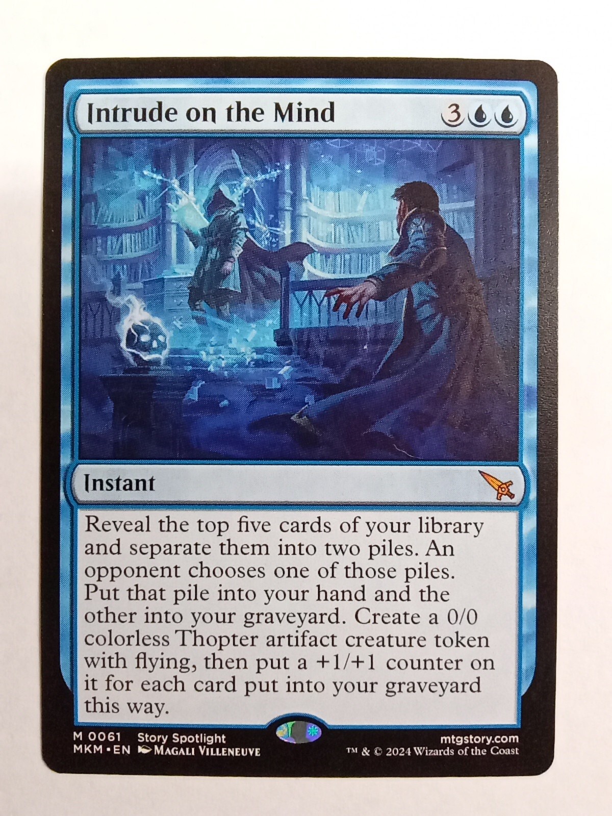 Intrude on the Mind 0061 Murders at Karlov Manor MTG | eBay