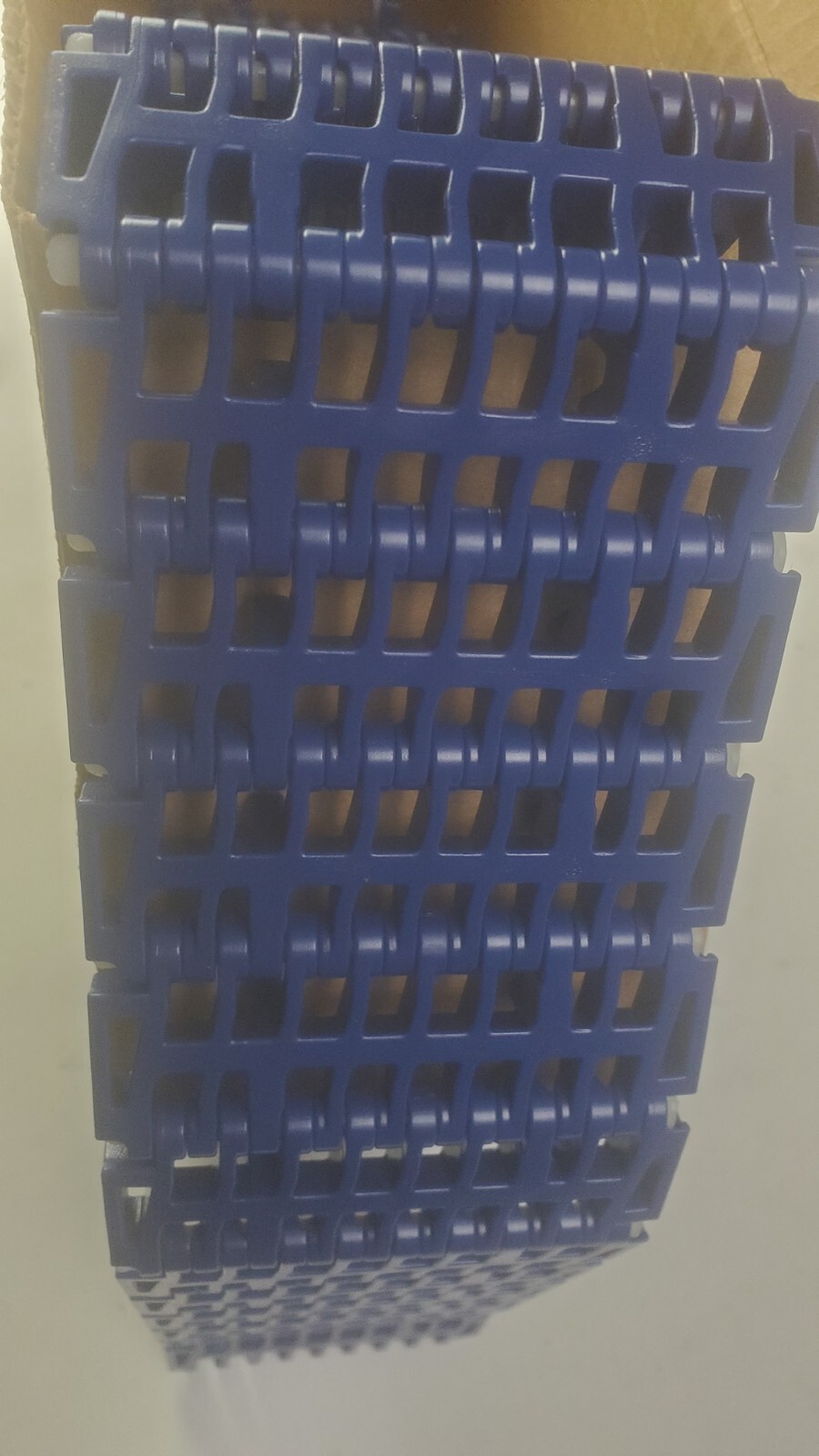 Intralox A1D9-41DCA1-LT-01 900 Flush Grid Blue Acetal MTW 3.25 10ft ...