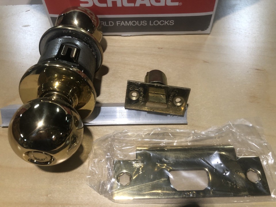 Schlage A40S ORB 605 11-116 10-025, Cylindrical Lock, Privacy Function ...