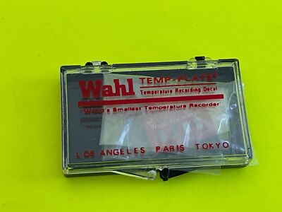 Wahl Temp-Plate 37, 48, 60, 71 C 101-4-038C (Pack of 10) - New | eBay