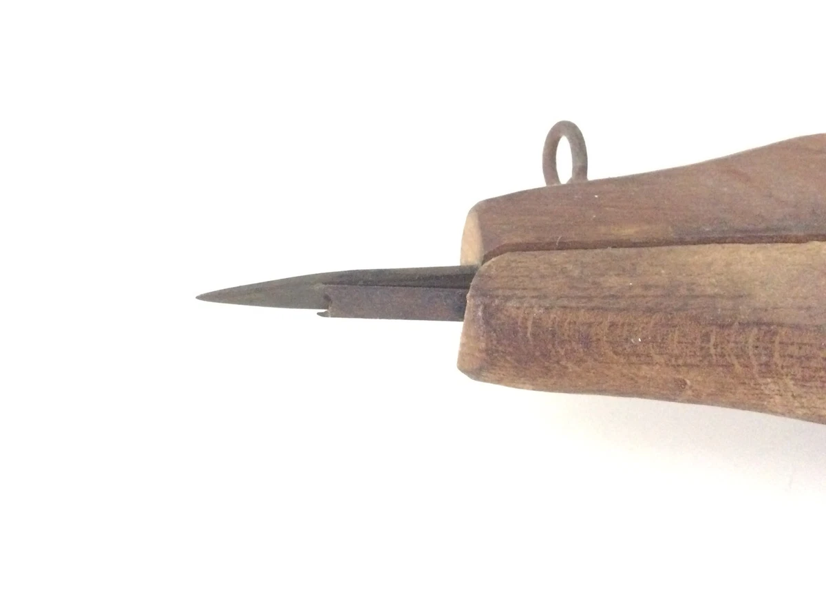Hand Held Antique Leather Awl