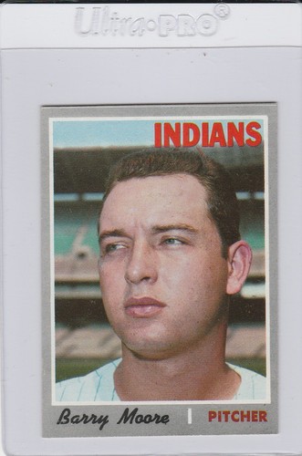 1970 Topps Barry Moore Cleveland Indians #366 Baseball Card | eBay