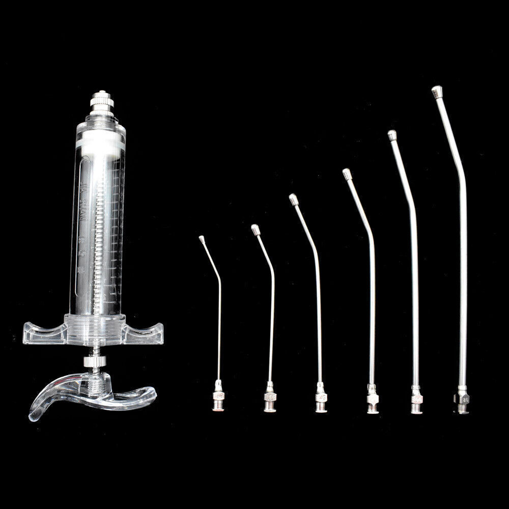 Crop Feeding Kit - 6Pc curved gavage tubes & 1Pc Syringe | eBay UK