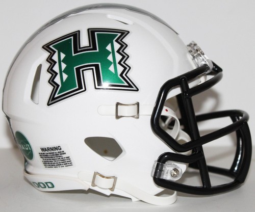 2023 Hawaii Rainbow Warriors Custom Riddell Mini Helmet vs Vanderbilt ...