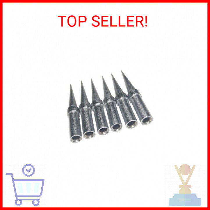 6pcs Replacement Tips Weller ET Soldering Iron Tips for WES51/50,WESD51 ...