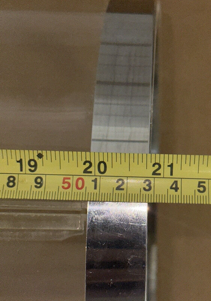 Beaver Wizard Spiral Gumball Machine Clear Cylinder Ramp Holder Silver ...