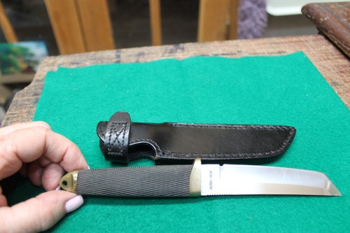 MINI TANTO COLD STEEL VENTURA CA. JAPAN FIXED BLADE KNIFE WITH SHEATH 4 ...