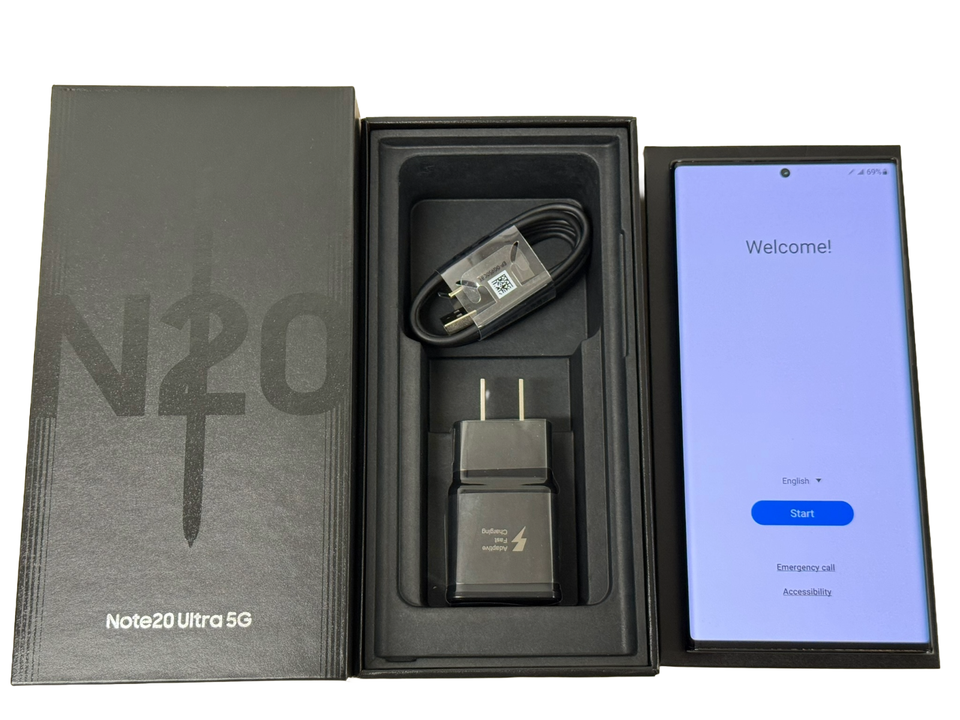 Samsung Galaxy Note 20 Ultra N986U 6.9'' Unlocked GSM CDMA Excellent ...