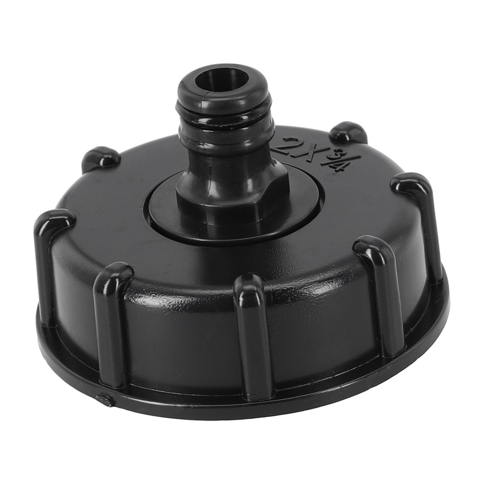 1pc Plastic Water Tank IBC Tank Adapter Faucet 1/2" 3/4" Coarse Thread ...