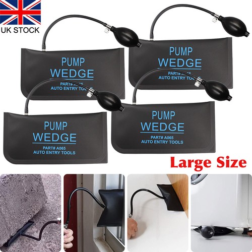 4Pcs Inflatable Lifting Cushion Air Wedge Pump Up Bag for Door Window ...