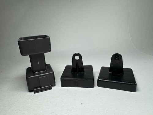Waffle Blocks Steam Train Replacement Pieces Lot Of 3 Black Connectors ...