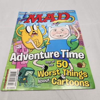 Mad Magazine #520 April 2013 Adventure Time Magazine Humor Comic Satire ...