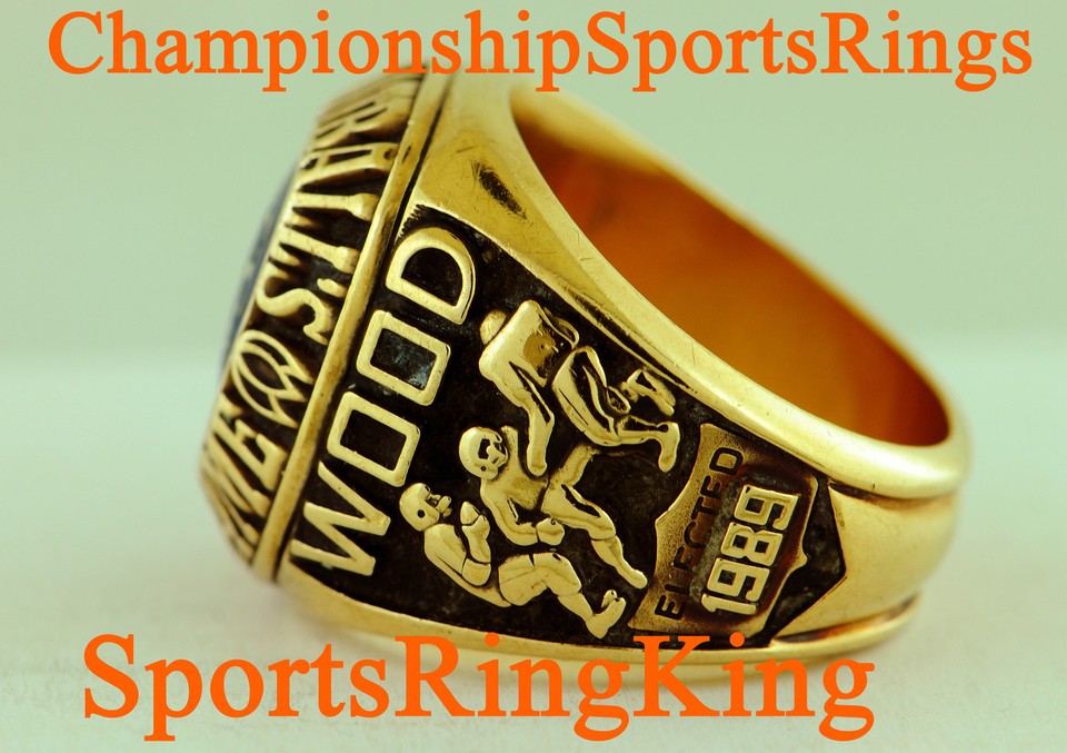 ORIGINAL GREEN BAY PACKERS WILLIE WOOD NFL HOF CHAMPIONSHIP HALL OF ...