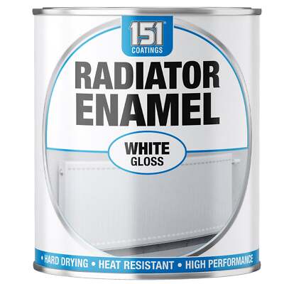 151 White Gloss Radiator Enamel Paint 300ml | eBay UK