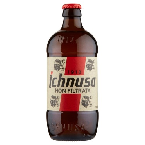 Beer ICHNUSA not Filtered 5% IN Glass 50cl | eBay