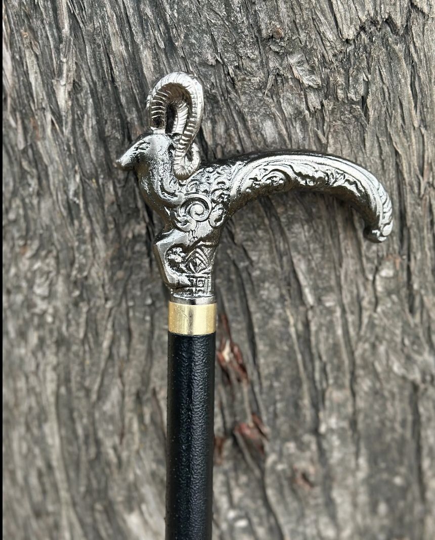 handmade beautiful walking stick / walking cane / markhor walking cane ...